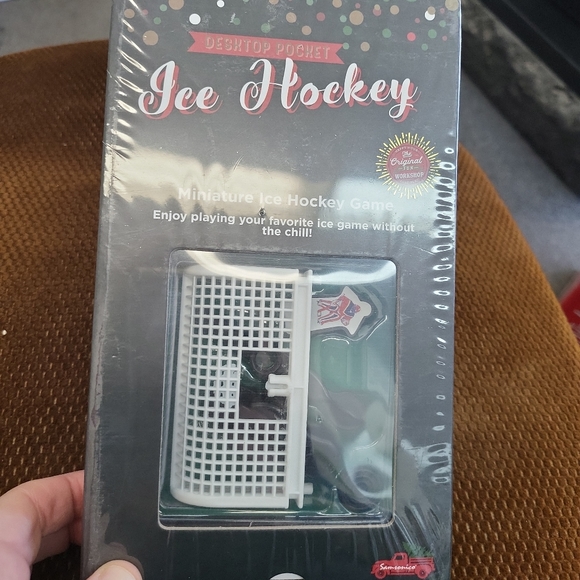 Toys | Nib Miniature Desktop Pocket Ice Hockey Game Samsonico | Poshmark